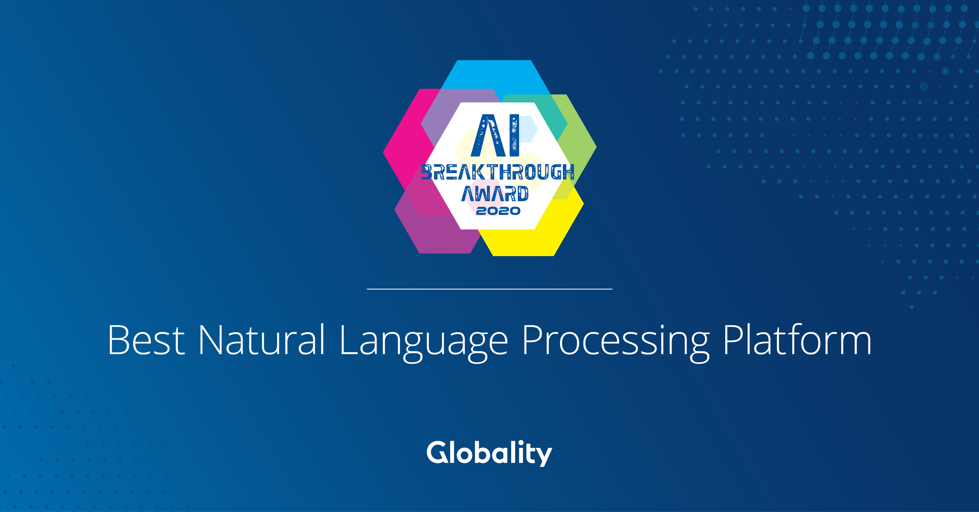Globality Wins “Best NLP Platform” at 2020 AI Breakthrough Awards