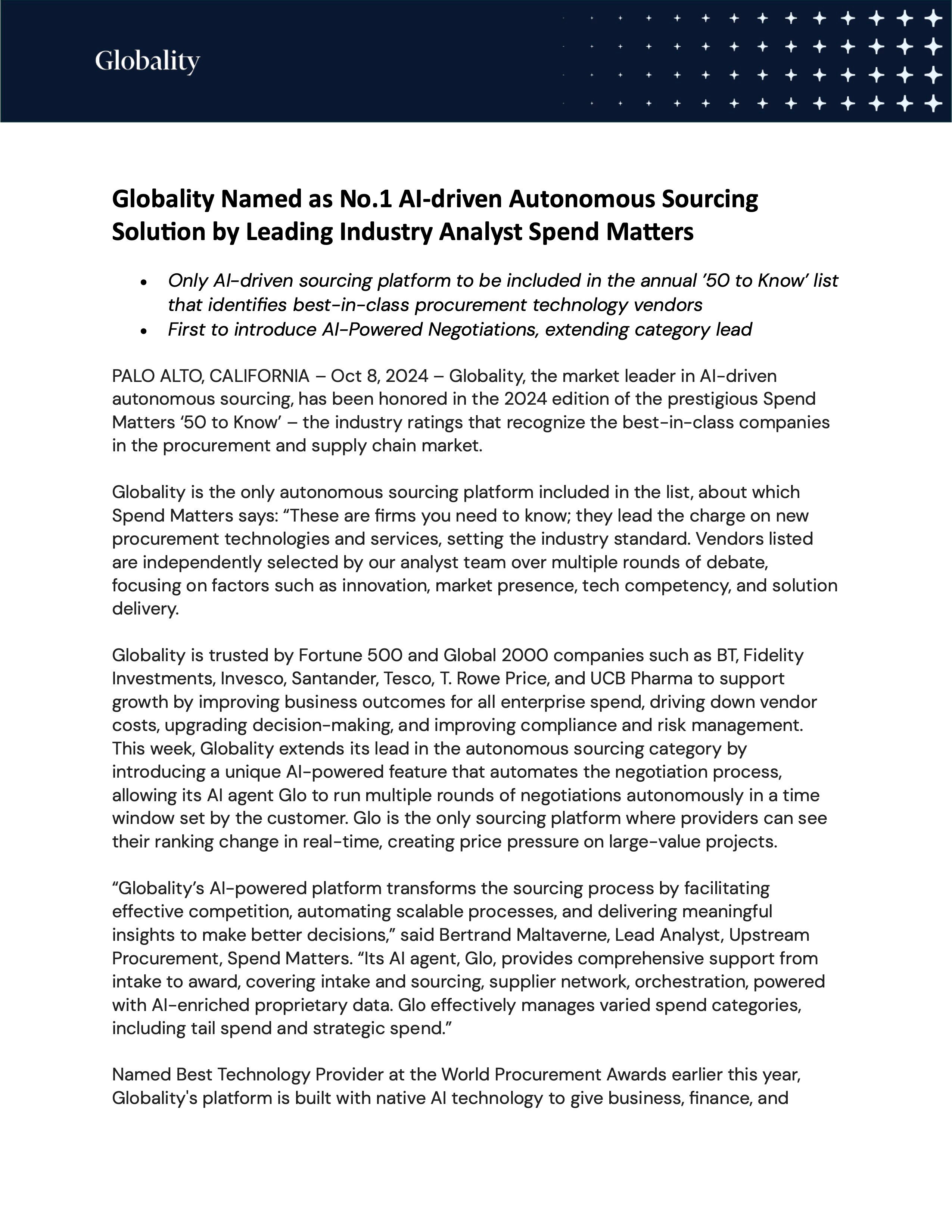 Globality | Resources