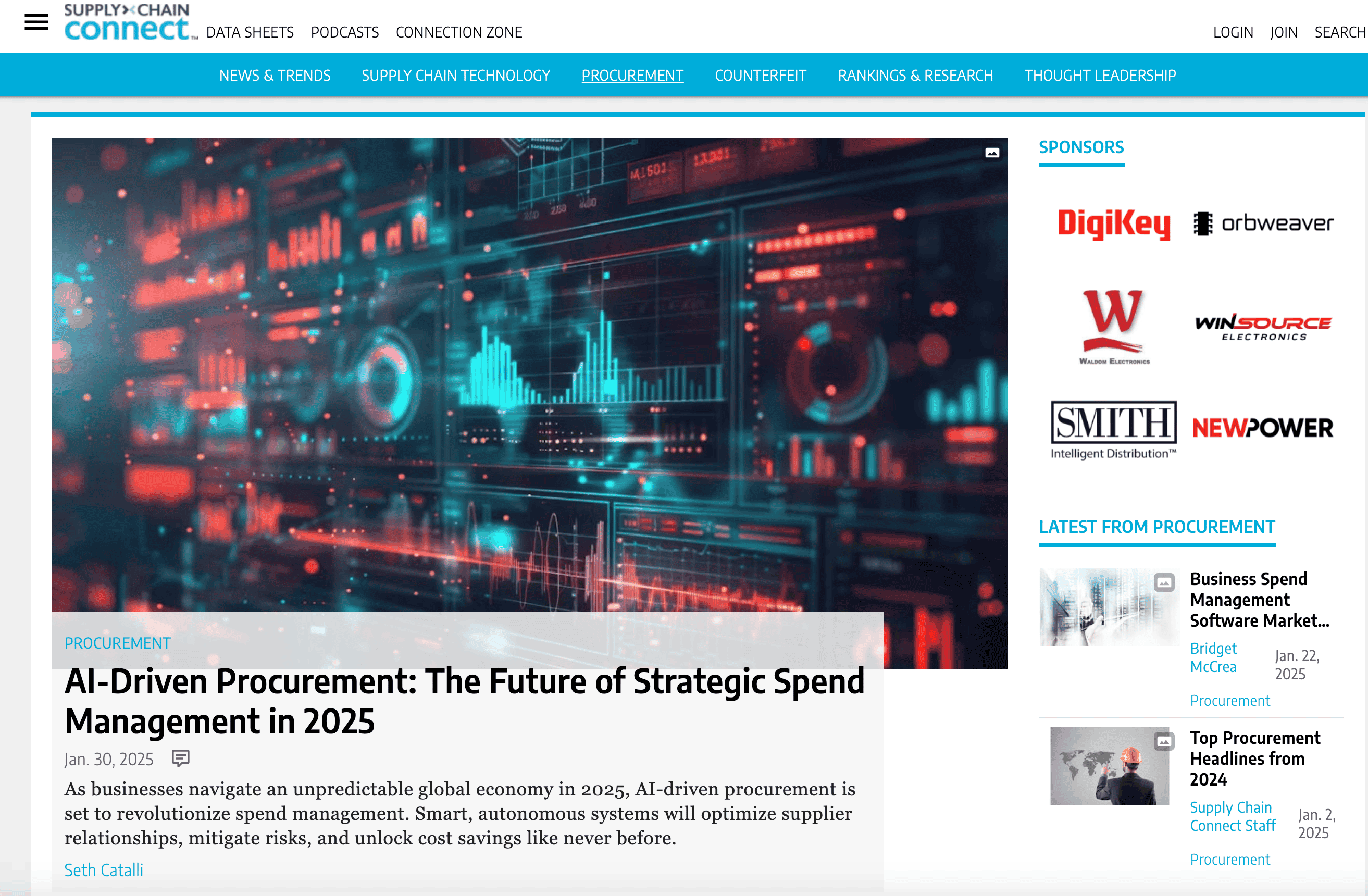 [Supply Chain Connect] AI-Driven Procurement: The Future of Strategic ...